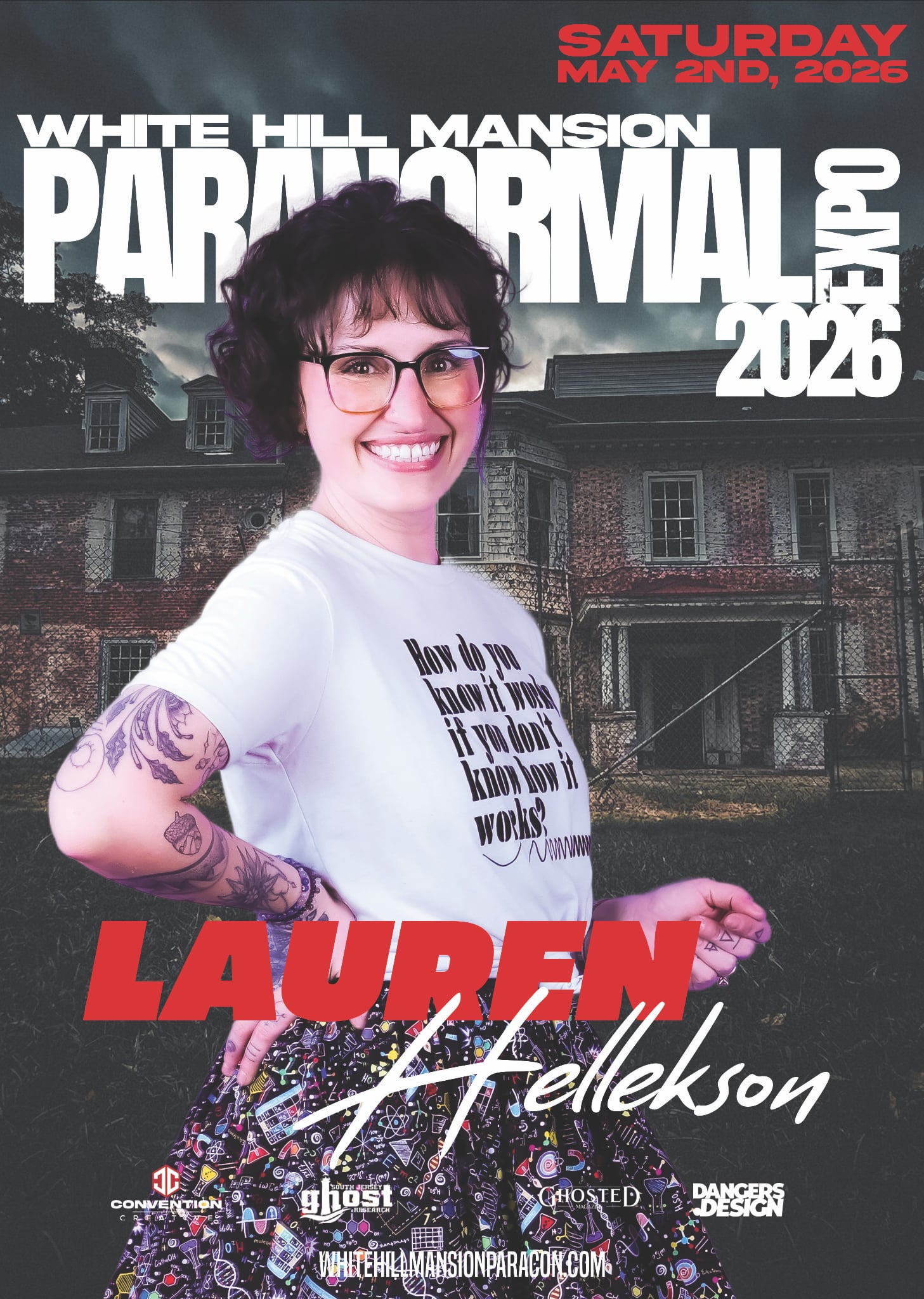 Special Guests & Speakers – White Hill Mansion Paranormal Expo